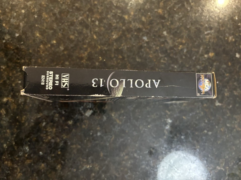 Apollo 13 VHS Tape Movie Tom Hanks Edition 1995 Tested Works | eBay