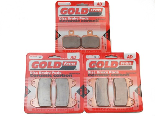 Brake Pads Front & Rear For Benelli TNT 899 Tornado Naked Tre 2007-2016 ...
