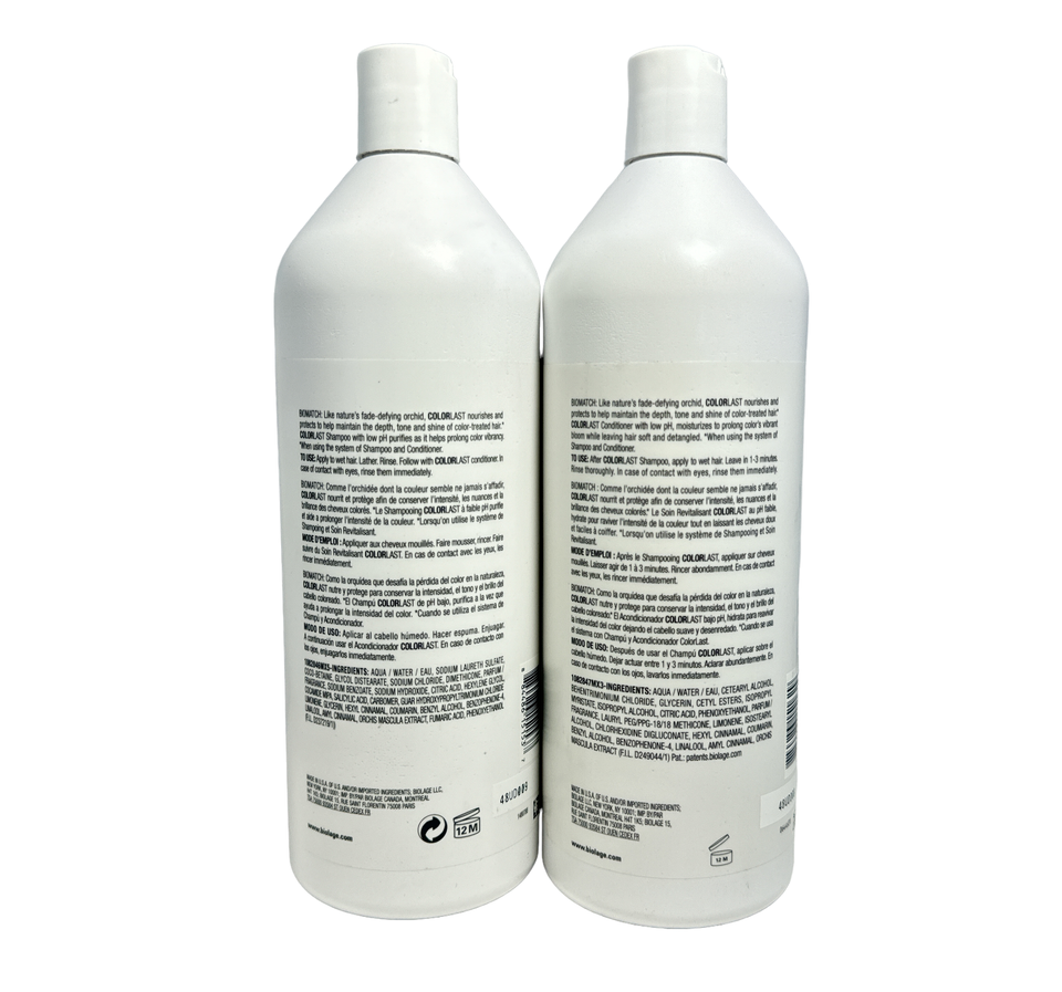 Biolage Matrix Color Last Shampoo and Conditioner For Color-Treated ...