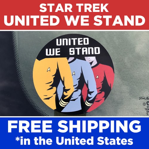 Star Trek United We Stand, Vinyl Bumper Sticker Decal | eBay
