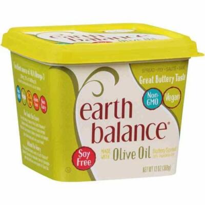 Earth Balance Extra Virgin Olive Oil Made Buttery Spread (13 Oz, pack ...