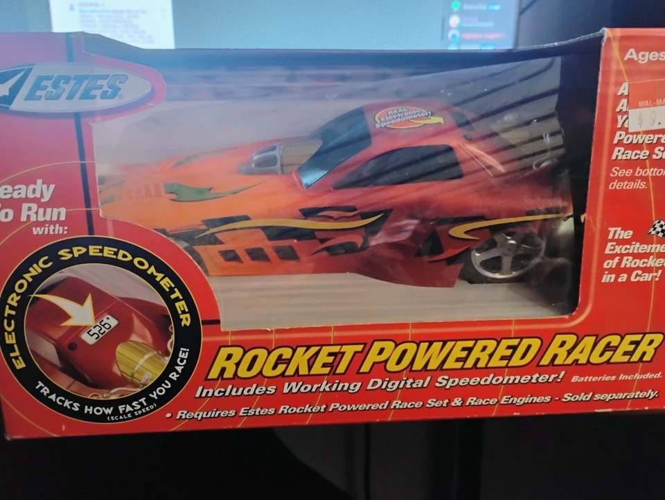 Estes Rocket Powered Racer with electronic speedometer | eBay