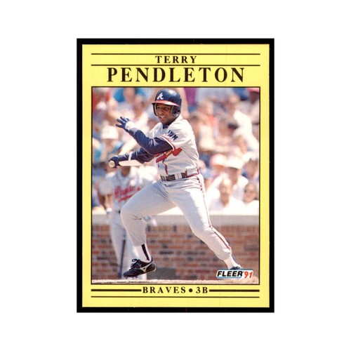 1991 Fleer Update Terry Pendleton Baseball Cards #U-76 | eBay