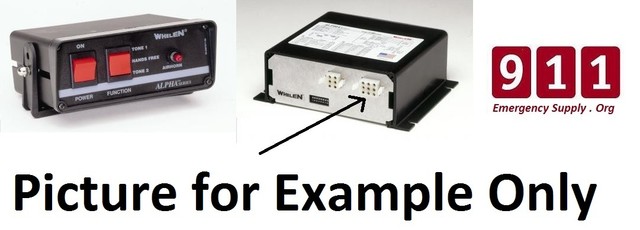 Whelen Bl627 Wiring Harnesses White Connector Cable Plug 9 Pin Green 5 ...