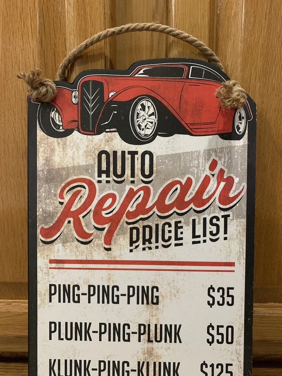 Auto Repair Sign