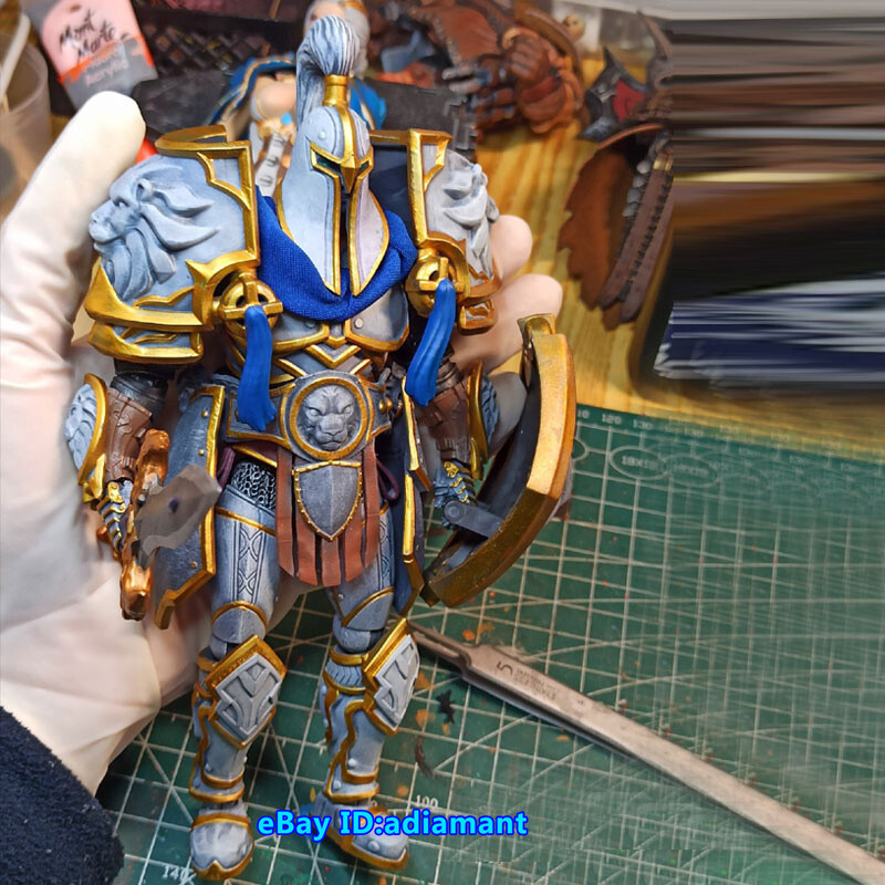World of Warcraft King of Stormwind Footman Action Figures Painted ...