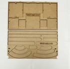 Star Wars Mini X Wing Tray and Movement Templates Case from Mini Duels ...