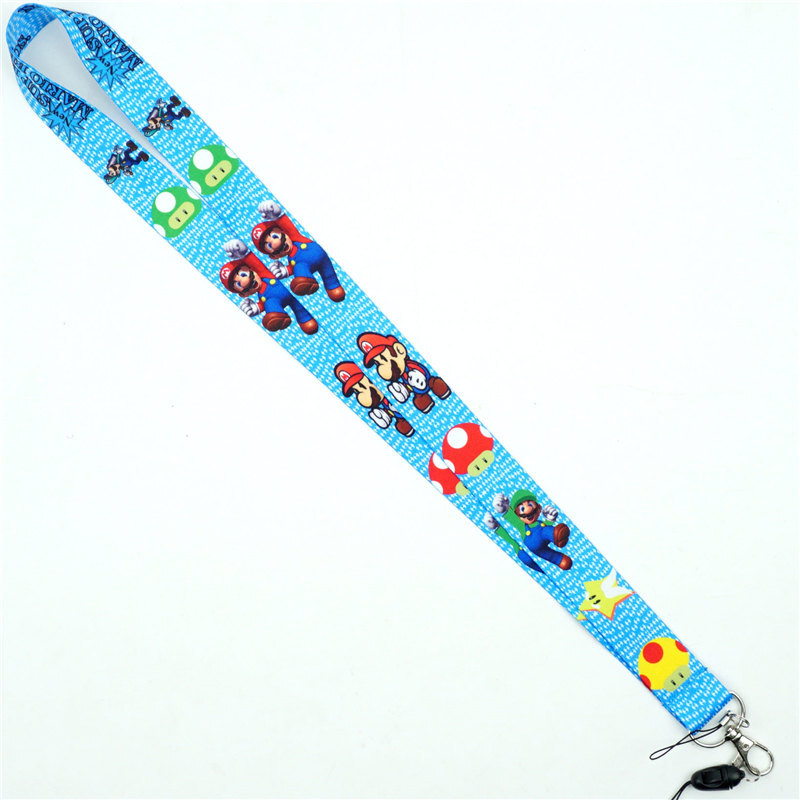 Game Cartoon Lanyard Neck Strap Charms Cell Phone Rope Anime Keychain ...