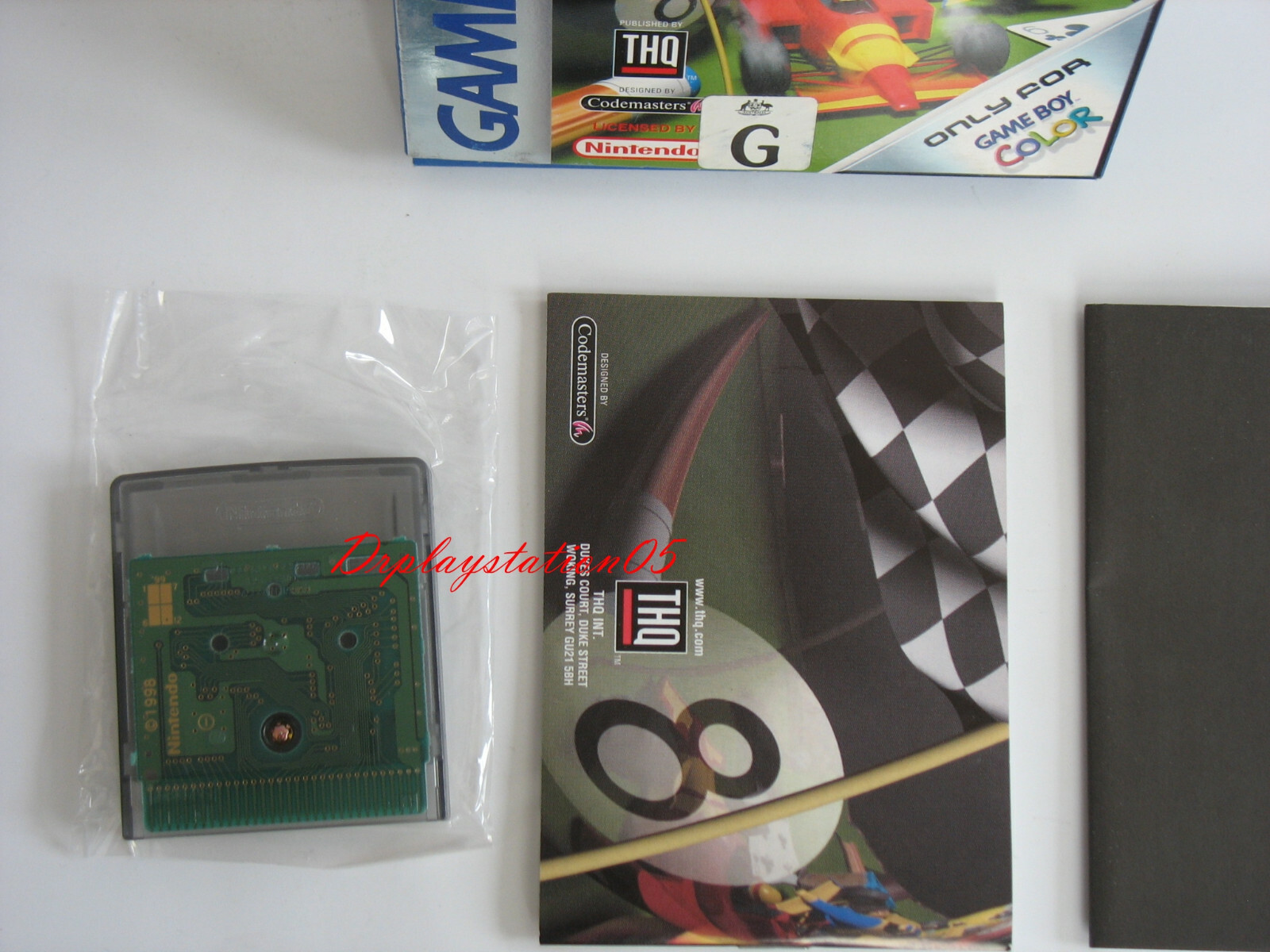 Micro Machines 1 and 2 Twin Turbo Nintendo GAME BOY COLOR (AUS)Like New ...