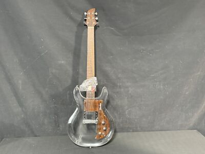 Starshine EMGHZ Transparent Electric Acrylic Body Crystal Guitar New No ...