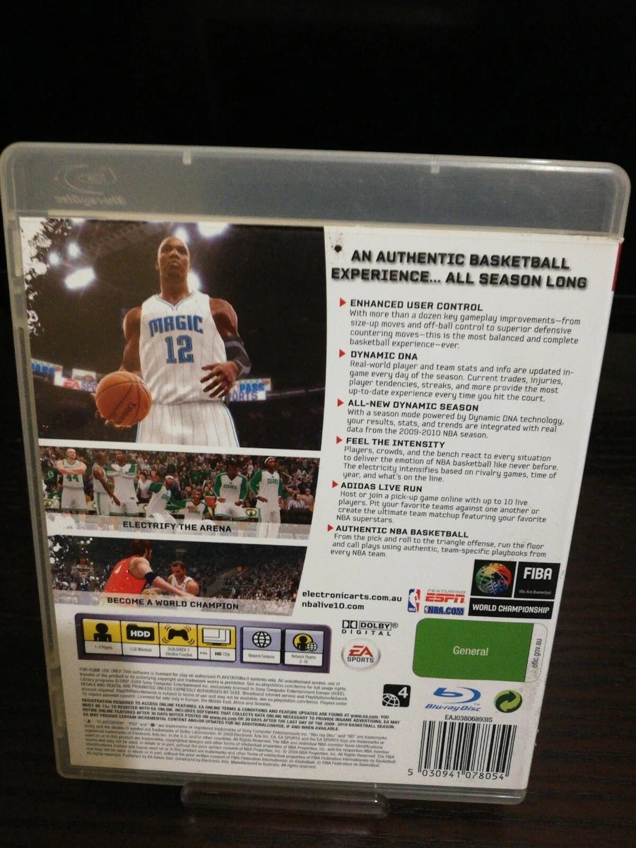 Nba Live 10 Ps2