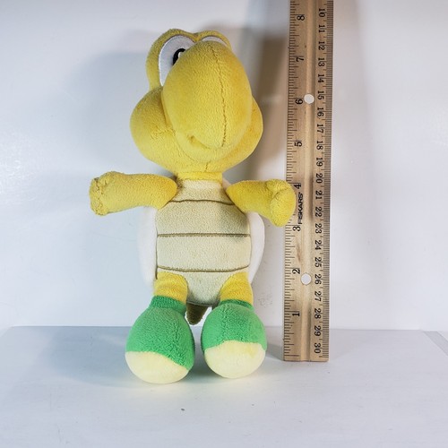 Super Mario Bros Green Yellow 8" Koopa Troopa Plush Stuffed Doll 2017 ...