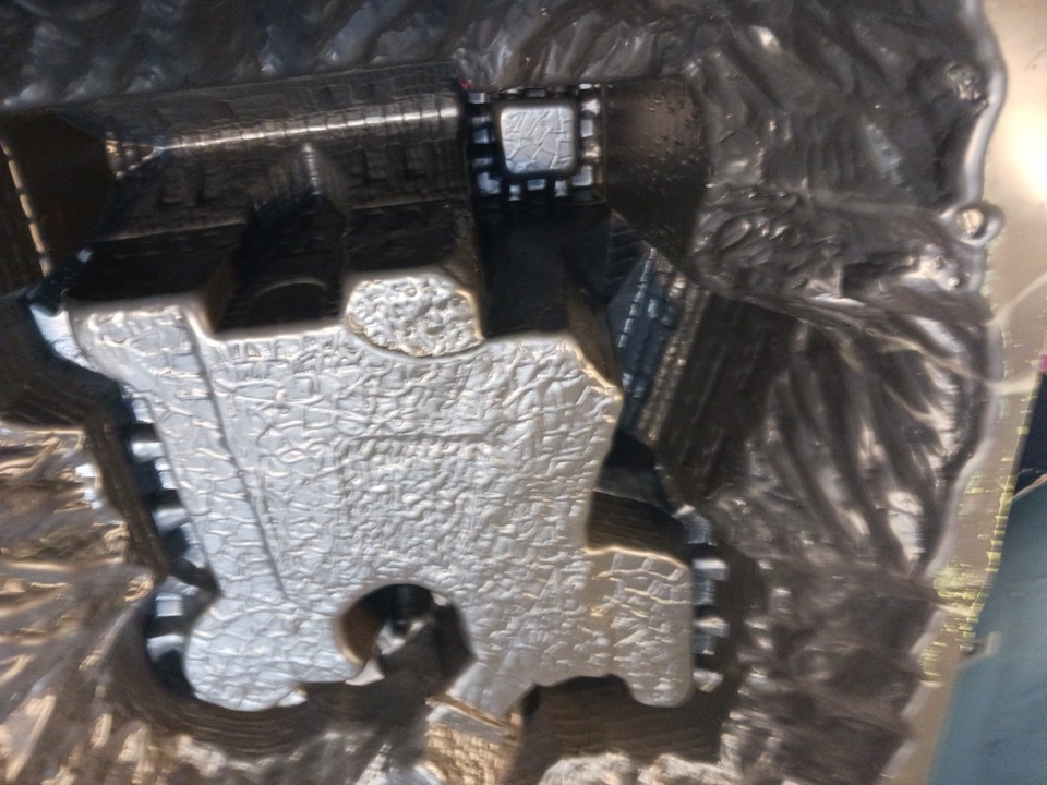 Vintage Hausser Elastolin German Plastic Medieval Castle With ...