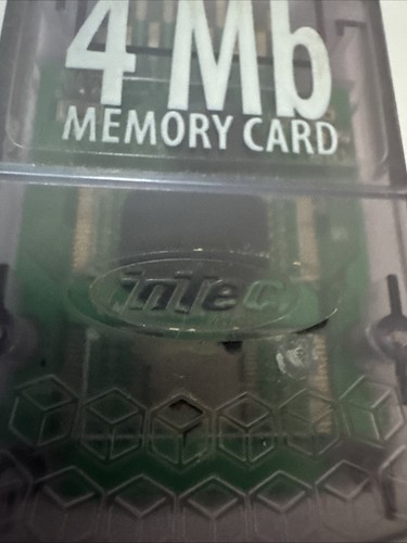 Nintendo GameCube INTEC 4 Mb Memory Card Orange | eBay
