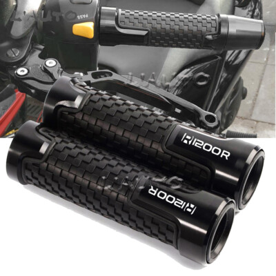 Black motorcycle Grips Handle bar Handlebar For BMW R1200R 2004-2019 ...