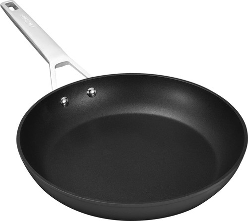 11 Inch Nonstick Frying Pan，Titanium and Ceramic Nonstick Large Skillet ...