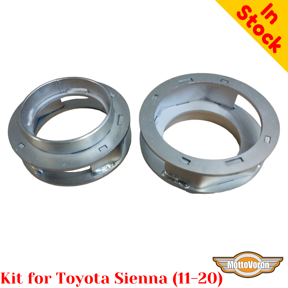 For Toyota Sienna Rear strut spacers Shock extenders suspension lift ...