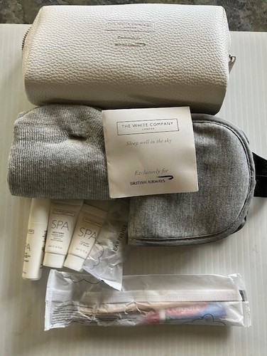 British Airways Amenity Kit (Unused) From The White Company | eBay