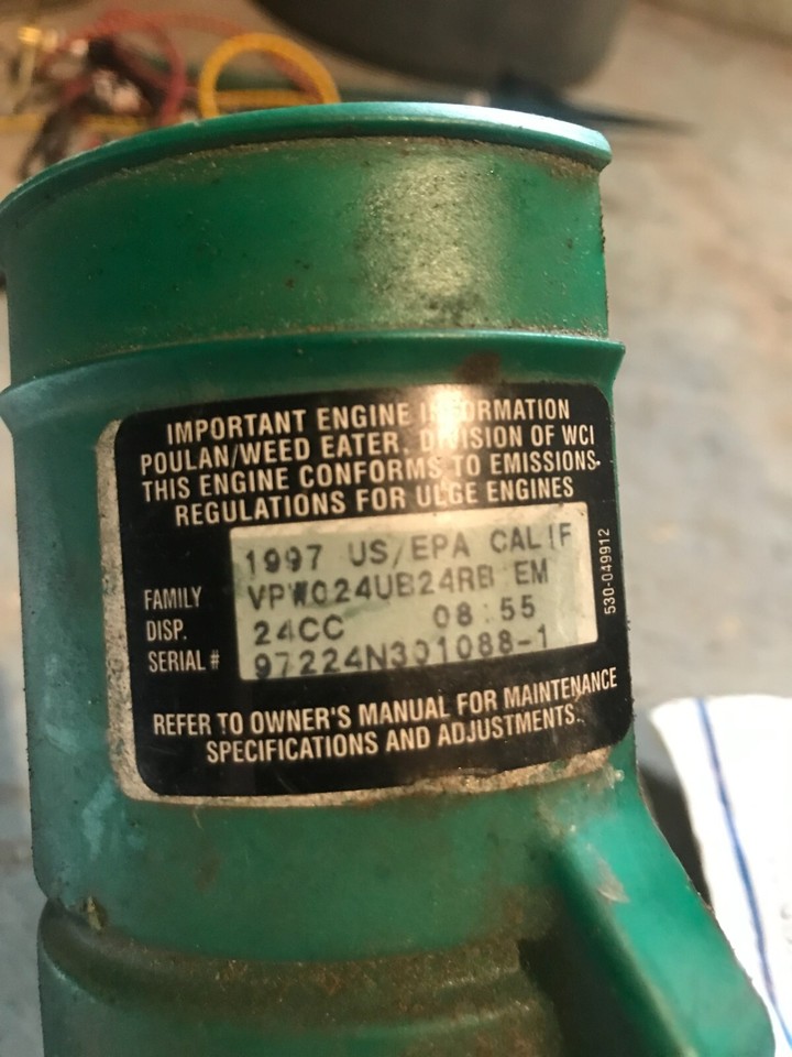 poulan weed eater BV1750 bv1650 24cc leaf blower FAN | eBay