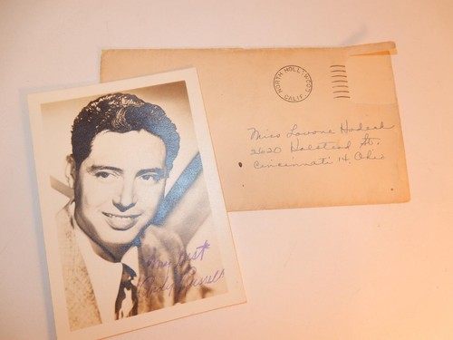 Signed Photograph 1950s ANDY RUSSELL ORIGINAL PHOTO HOLLYWOOD MAILER ...