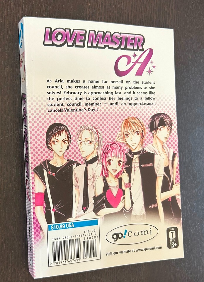LOVE MASTER A Volume 2 Manga (Go Comi Comics 2008) -- Kyoko Hashimoto 9781933617619| eBay