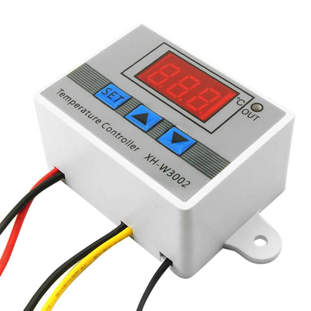 W3002 Digital Temperature Controller Thermostat Control Switch w/ Probe ...