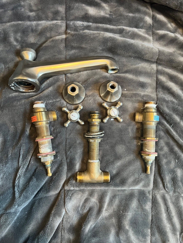 Watermark bathroom sink faucet with cross handles | eBay