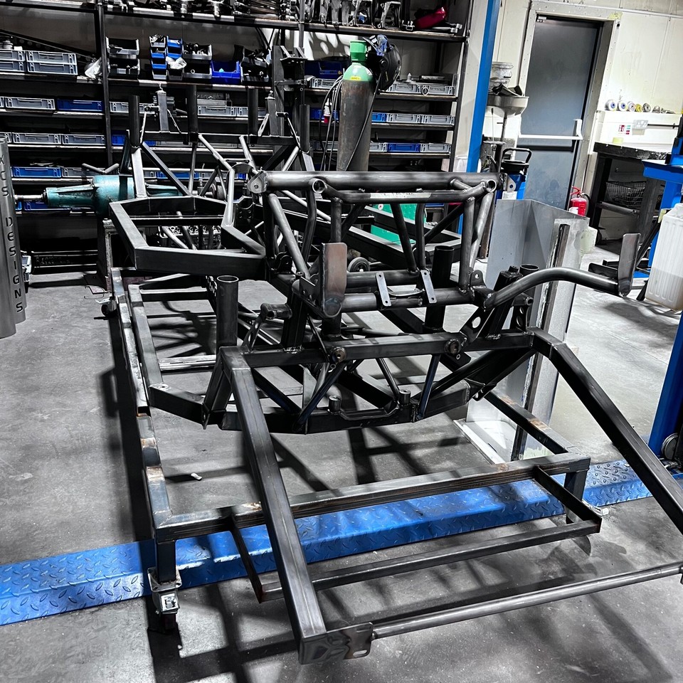 XCS Designs AC Cobra Replica Square Tube Chassis (Bare Metal) | eBay UK