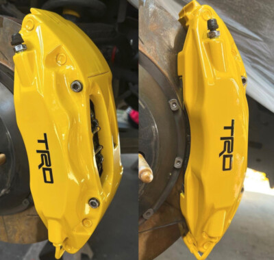 Fits Toyota TRD Brake Caliper High Temp Vinyl Decals Sticker 6PCS Truck ...