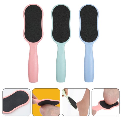 3 Pcs Foot File Handheld Exfoliating Care Hard Skin Remover Files Tool ...