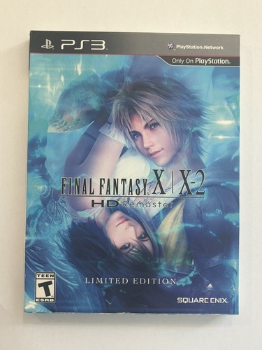 Final Fantasy X X-2 HD Remaster Limited Edition (Playstation 3, 2014 ...