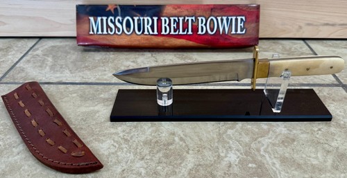 NOS Pakistan Frontier Missouri Belt Bowie Fixed Blade Knife 203268 Discontinued! | eBay