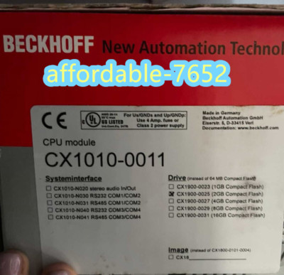 CX1010-0011+CX1010-N000 beckhoff CPU controller Brand New fast shipping ...