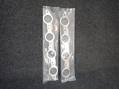 (1-Pair) NEW Genuine GM 12617944 Exhaust Manifold Gaskets 5.3L 6.0L LS ...