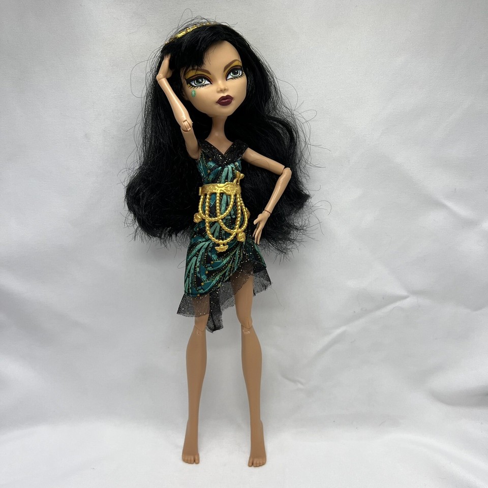 Monster High Frights Camera Action Black Carpet Cleo De Nile Doll | eBay