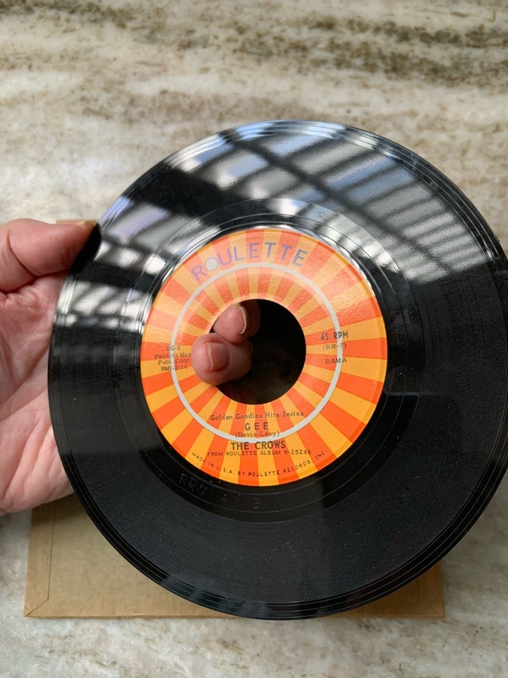 DOO WOP 1953 CROWS - GEE b/w BABY - 45 RPM on ROULETTE MINT | eBay
