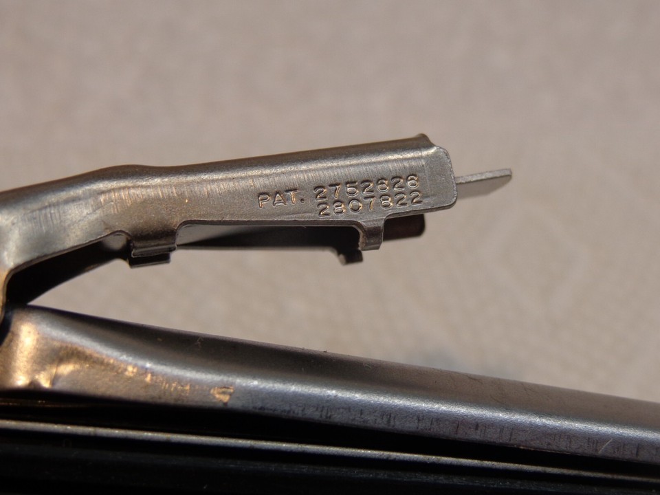 (2) ..‘NOS’.. Trico PR-15-2W .. Wiper Blade Holders ..1970’s .. Satin ...
