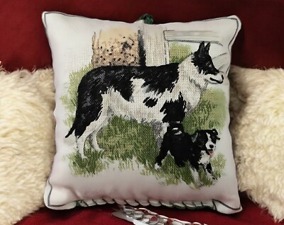 Balsam Fir Filled Mother Dog and Baby Mini Square Pomander 3X3″ | eBay