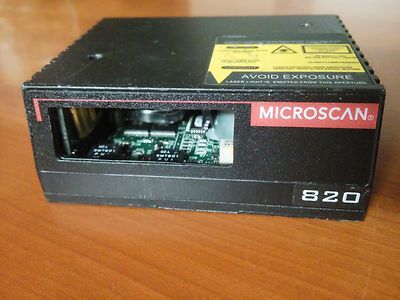 MICROSCAN MS-820 FIS-0820-0101 BAR CODE SCANNER, WARRANTY | eBay