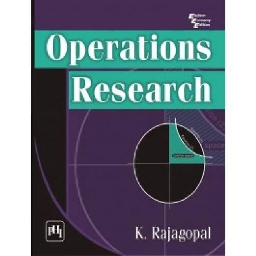 K. Rajagopal Operations Research (Taschenbuch) | eBay