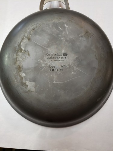 Vintage Calphalon 12" Inch Skillet/Fry Pan #1392 Anodized Aluminum ...