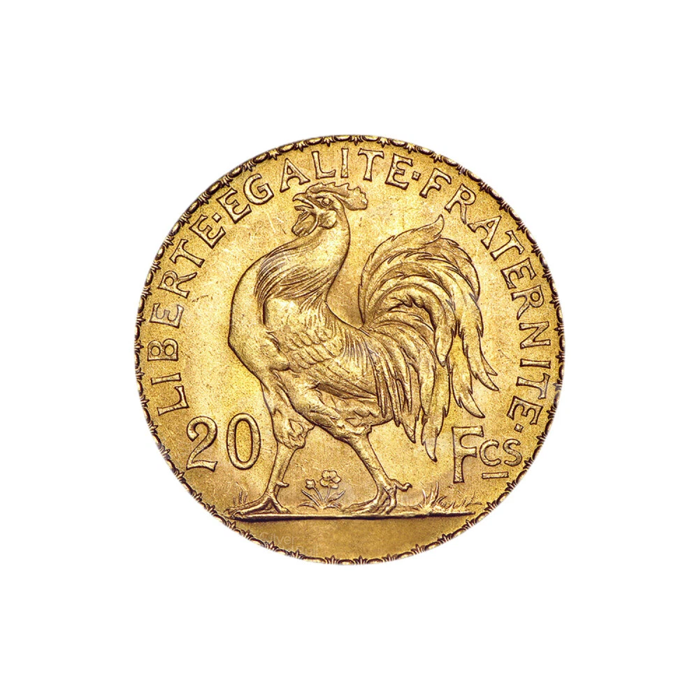 Franc Gold Rooster