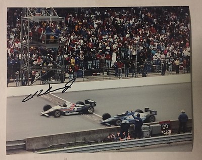 Al Unser Jr Indy 500 Signed 8 X 10 Photo Indianapolis Autographed 1992 ...