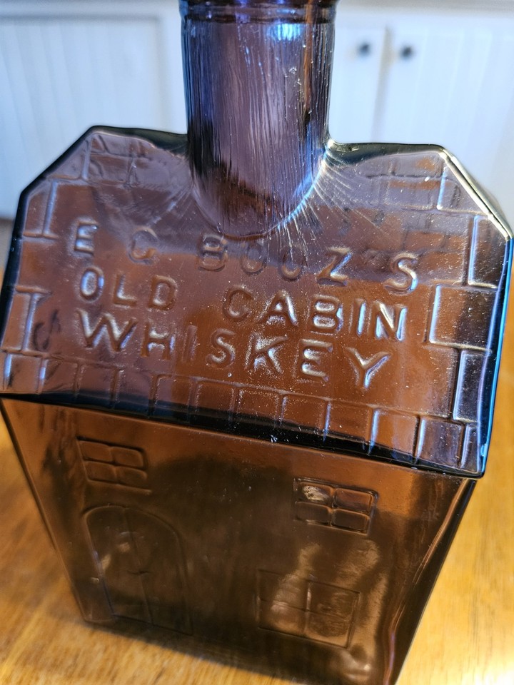 Clevenger Reproduction Whiskey Bottle E.G. Booz's Old Cabin ...