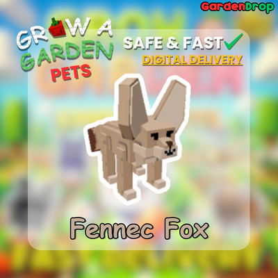 ROBLOX | Grow a Garden | Fennec Fox | Cheap & Fast Delivery | eBay