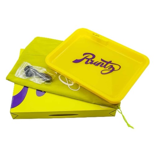 Cookies | Runtz x Glow Tray LED Rolling Tray - Yellow 717932317426| eBay