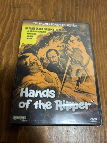 HANDS OF THE RIPPER [DVD] New Sealed Synapse Films Hammer Horror ...