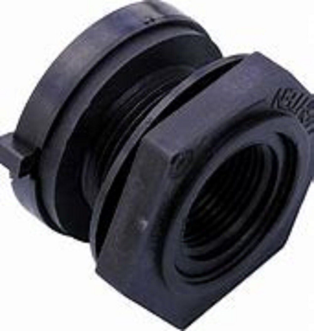Ace Roto-Mold 1 Inch Polypropylene Bulkhead Tank Fitting - 10485 | eBay