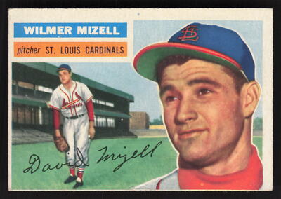 Wilmer Mizell 1956 Topps #193 St. Louis Cardinals VG-EX WR ST | eBay