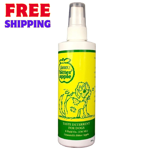 Grannick's Care Dogs Bitter Apple No Chew Spray 8Oz Bitter YUCK No Chew ...